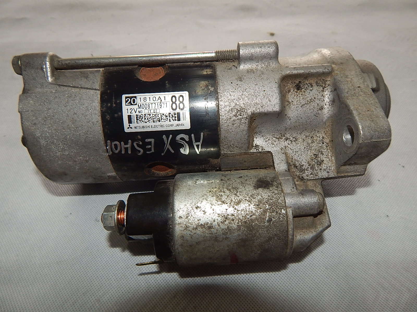 Mitsubishi 1810A188 STARTÉR 1810A188 MITSUBISHI ASX VRAKOVIŠTĚ POUŽITÉ ...